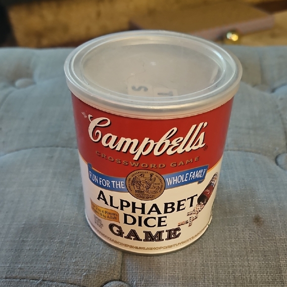 Games | 325 Campbells Soup Alphabet Dice Game | Poshmark